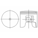 MARINE-YAMAHA/688A-TIK Piston Taiwan